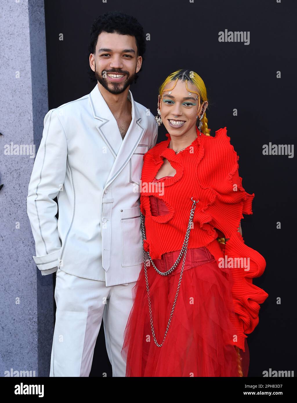 Westwood, USA. 26th Mar, 2023. Justice Smith and sister Cameo Adele ...