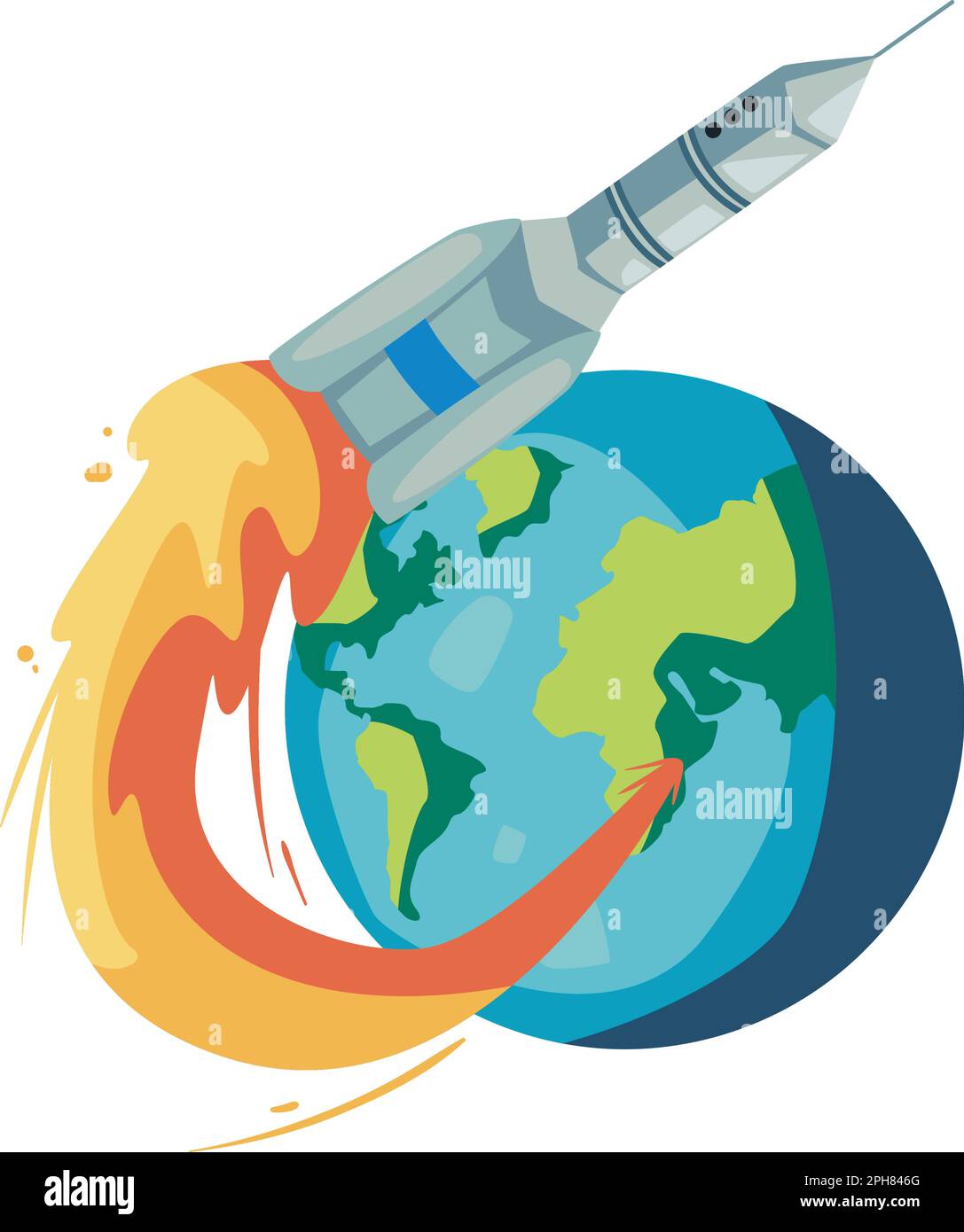 Map world flying over Cut Out Stock Images & Pictures - Alamy