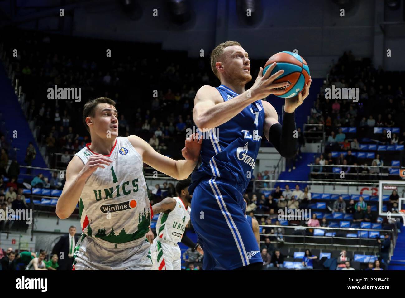 Saint Petersburg, Russia. 26th Mar, 2023. Sergey Toropov (No.21) of ...
