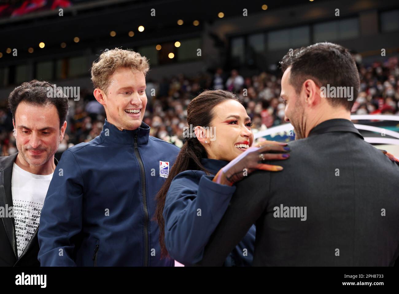 Saitama, Japan. 25th Mar, 2023. Madison Chock & Evan Bates (USA) Figure ...