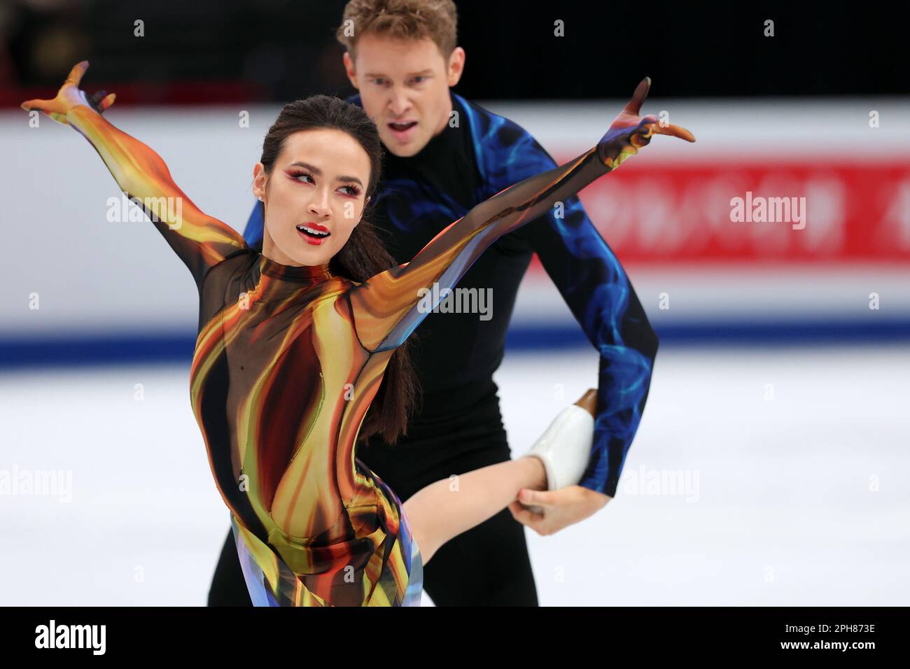 Saitama, Japan. 25th Mar, 2023. Madison Chock & Evan Bates (USA) Figure ...