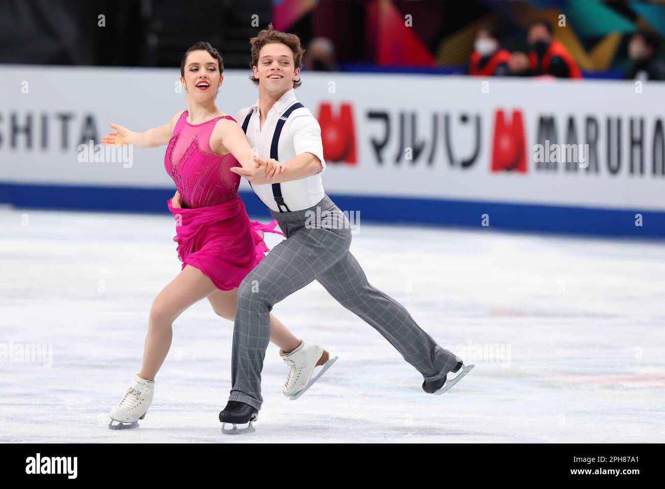 Saitama, Japan. 25th Mar, 2023. Caroline Green & Michael Parsons (USA ...