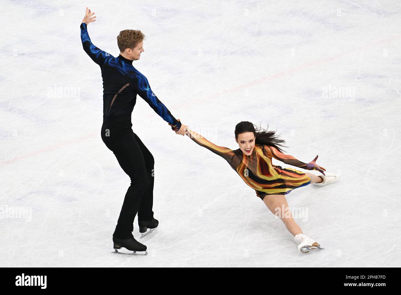 Saitama, Japan. Credit: MATSUO. 25th Mar, 2023. Madison Chock & Evan ...