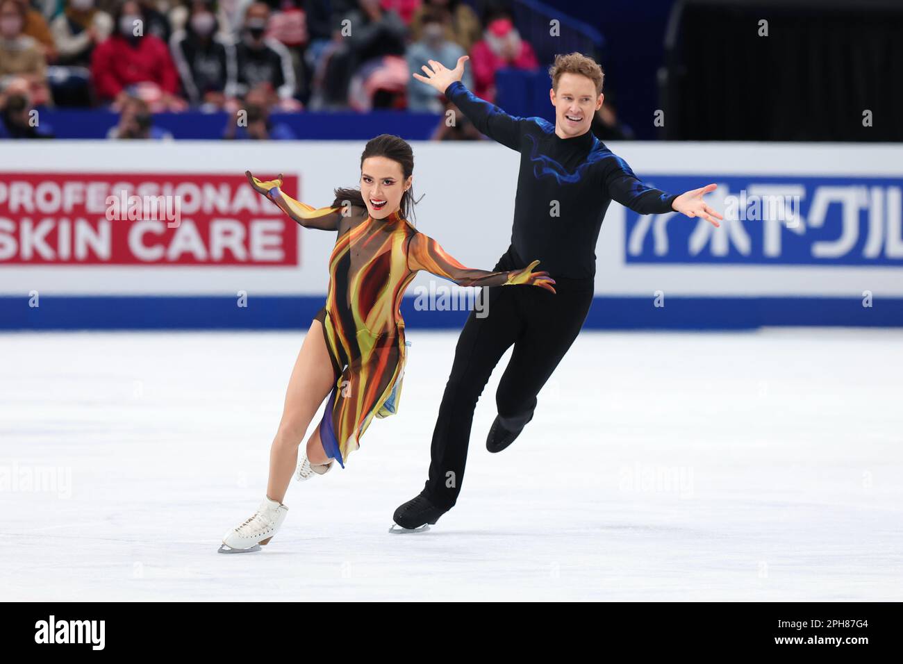 Saitama, Japan. 25th Mar, 2023. Madison Chock & Evan Bates (USA) Figure ...