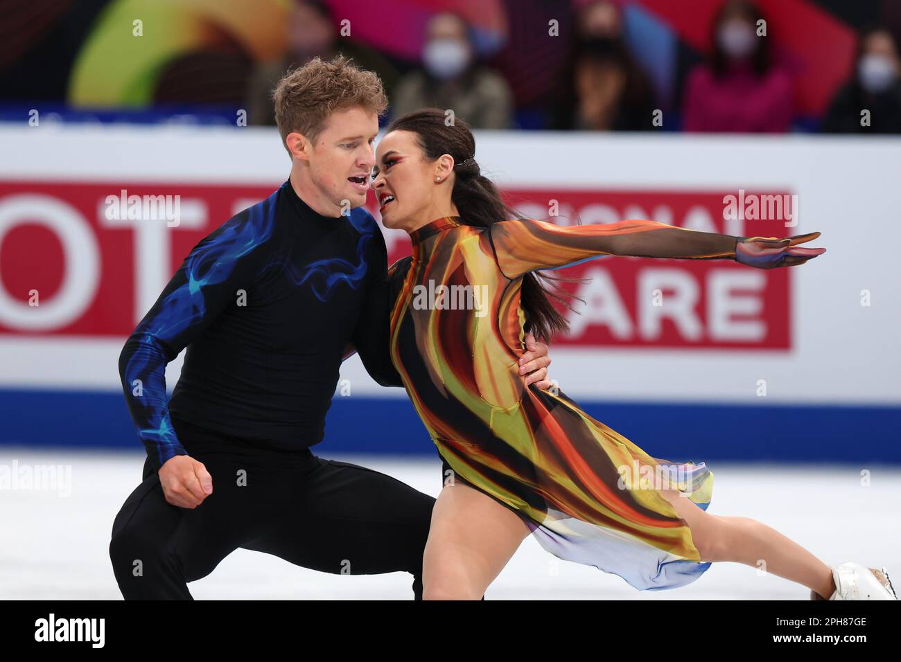 Saitama, Japan. 25th Mar, 2023. Madison Chock & Evan Bates (USA) Figure ...