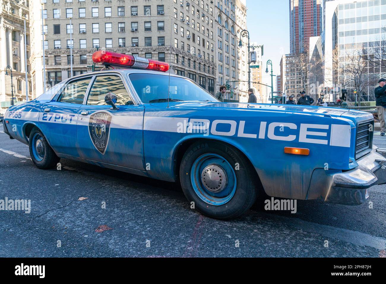 New York, United States. 26th Mar, 2023. Police car for Gotham City ...