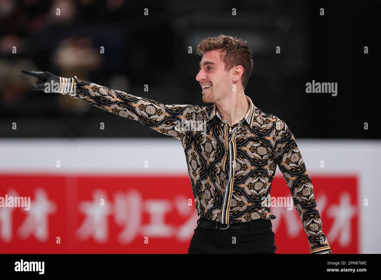 Saitama, Japan. 25th Mar, 2023. Matteo Rizzo (ITA) Figure Skating : ISU ...