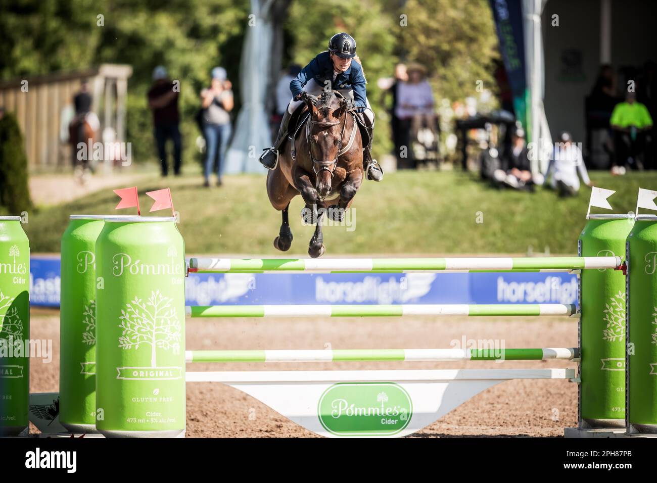 Kristen VanderVeen from the USA competes during the 2022 Major League ...