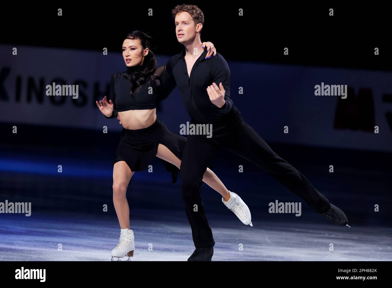 Saitama, Japan. 26th Mar, 2023. Madison Chock & Evan Bates (USA) Figure ...