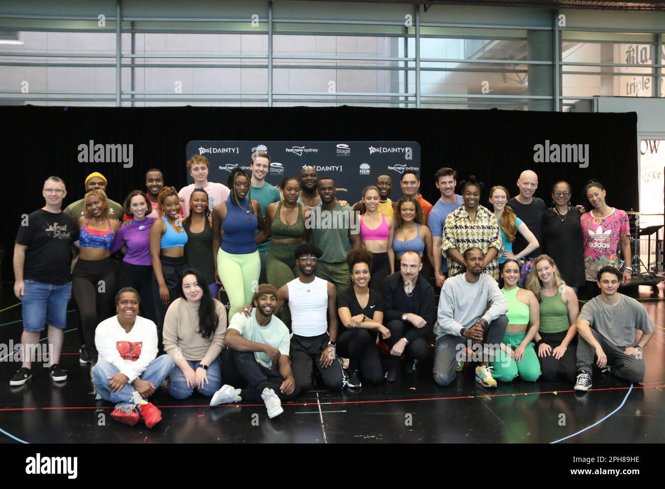 Sydney, Australia. 27th March 2023. First look at rehearsals for Tina ...