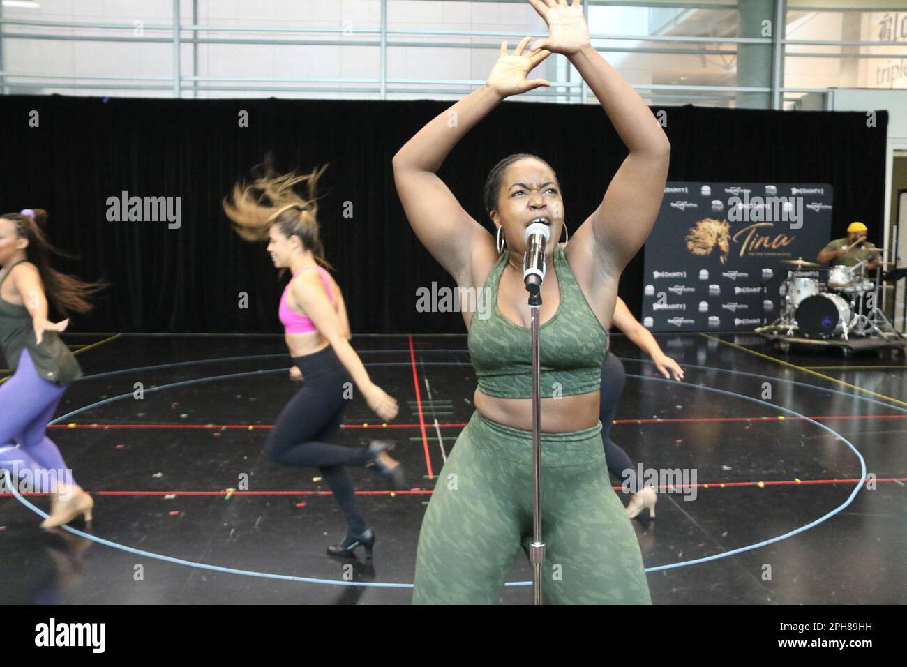 Sydney, Australia. 27th March 2023. First look at rehearsals for Tina ...