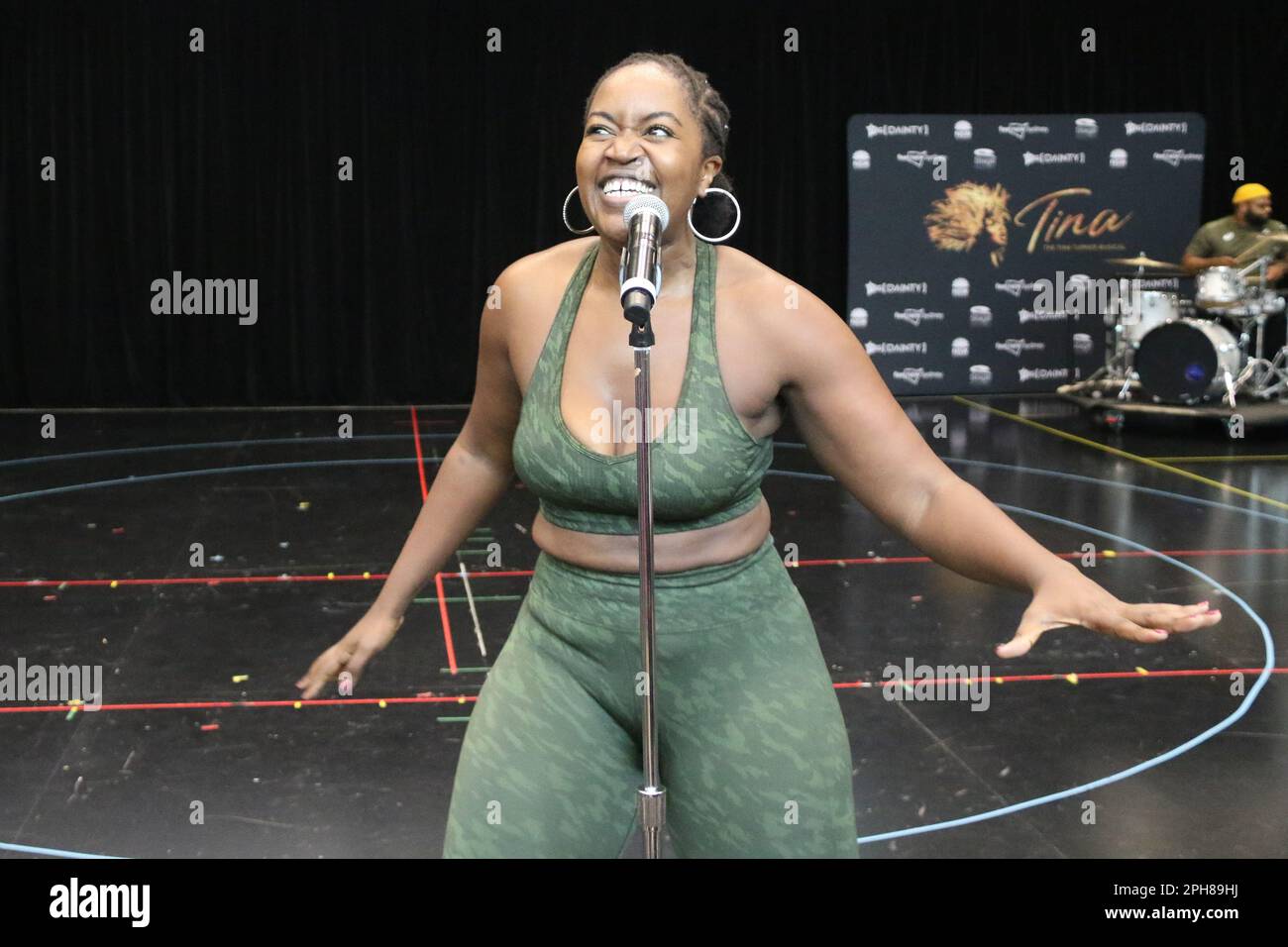 Sydney, Australia. 27th March 2023. First look at rehearsals for Tina ...