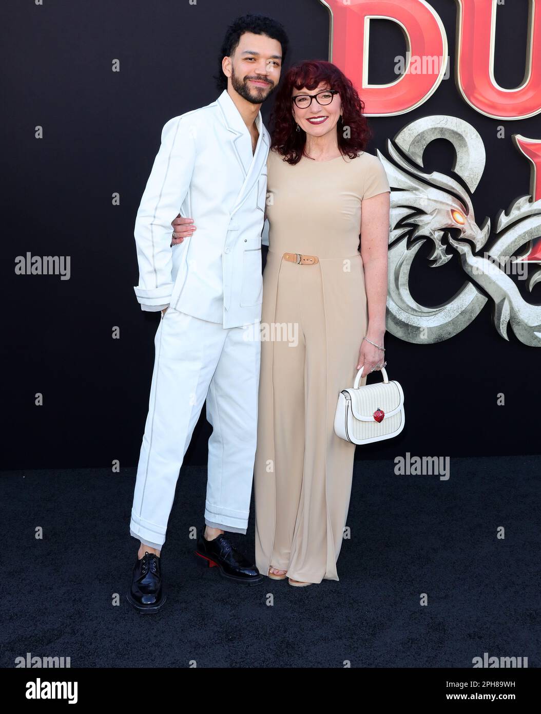 Westwood, USA. 26th Mar, 2023. Justice Smith, Duilia Setacci arrives at ...