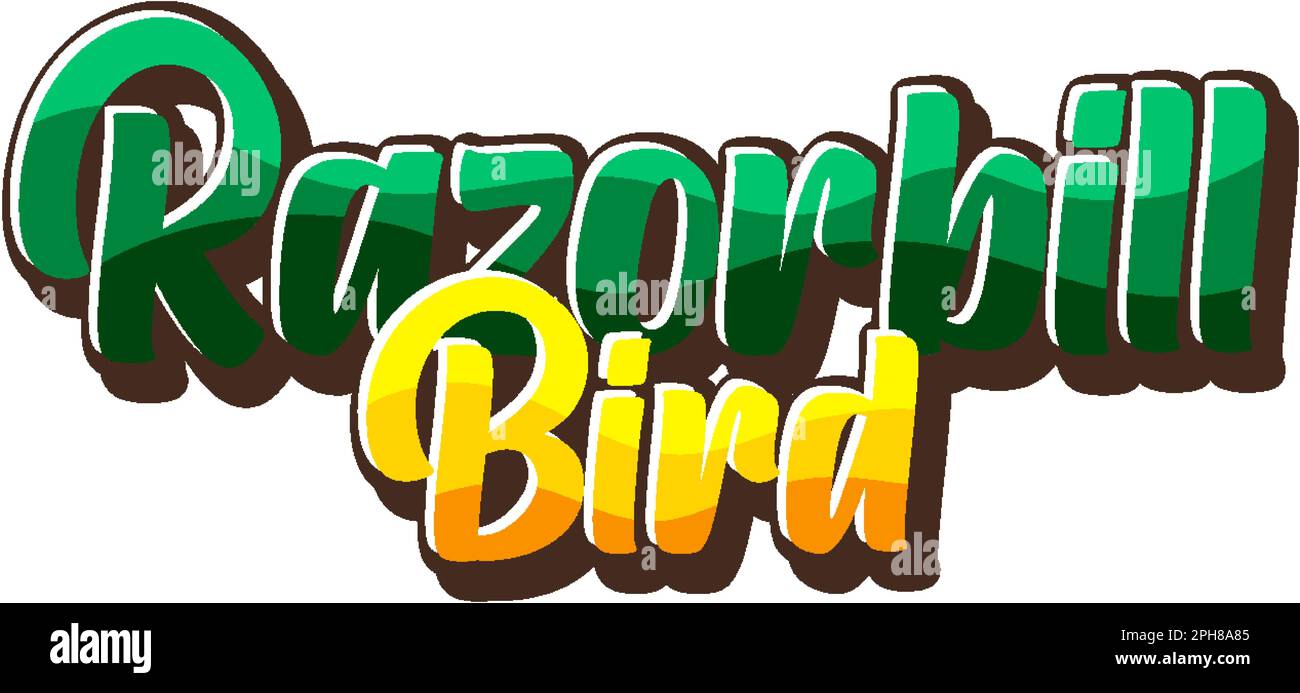 Razorbill picture Stock Vector Images - Alamy