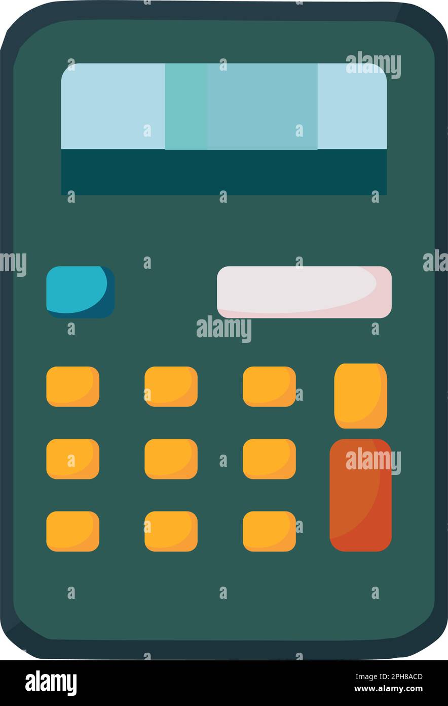 colored calculator design Stock Vector Image & Art - Alamy