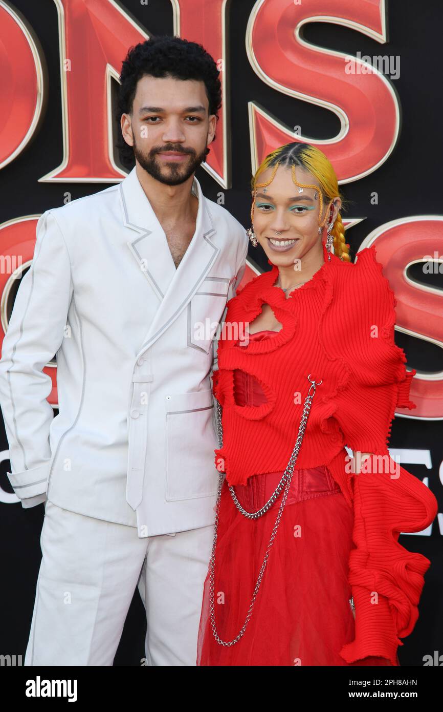 Los Angeles, USA. 26th Mar, 2023. Justice Smith, Cameo Adele at ...