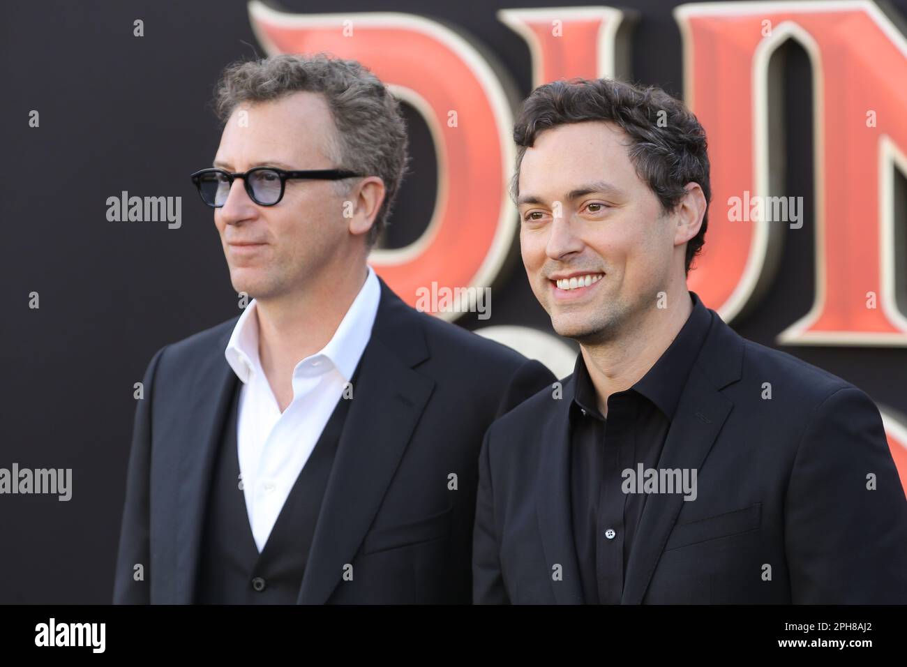 Los Angeles, USA. 26th Mar, 2023. Jonathan Goldstein, John Francis ...