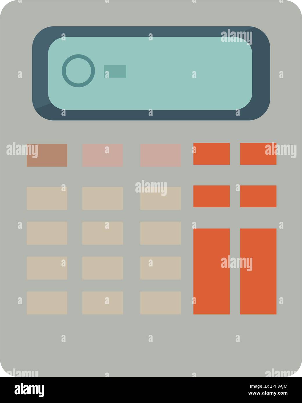 gray calculator icon Stock Vector Image & Art - Alamy