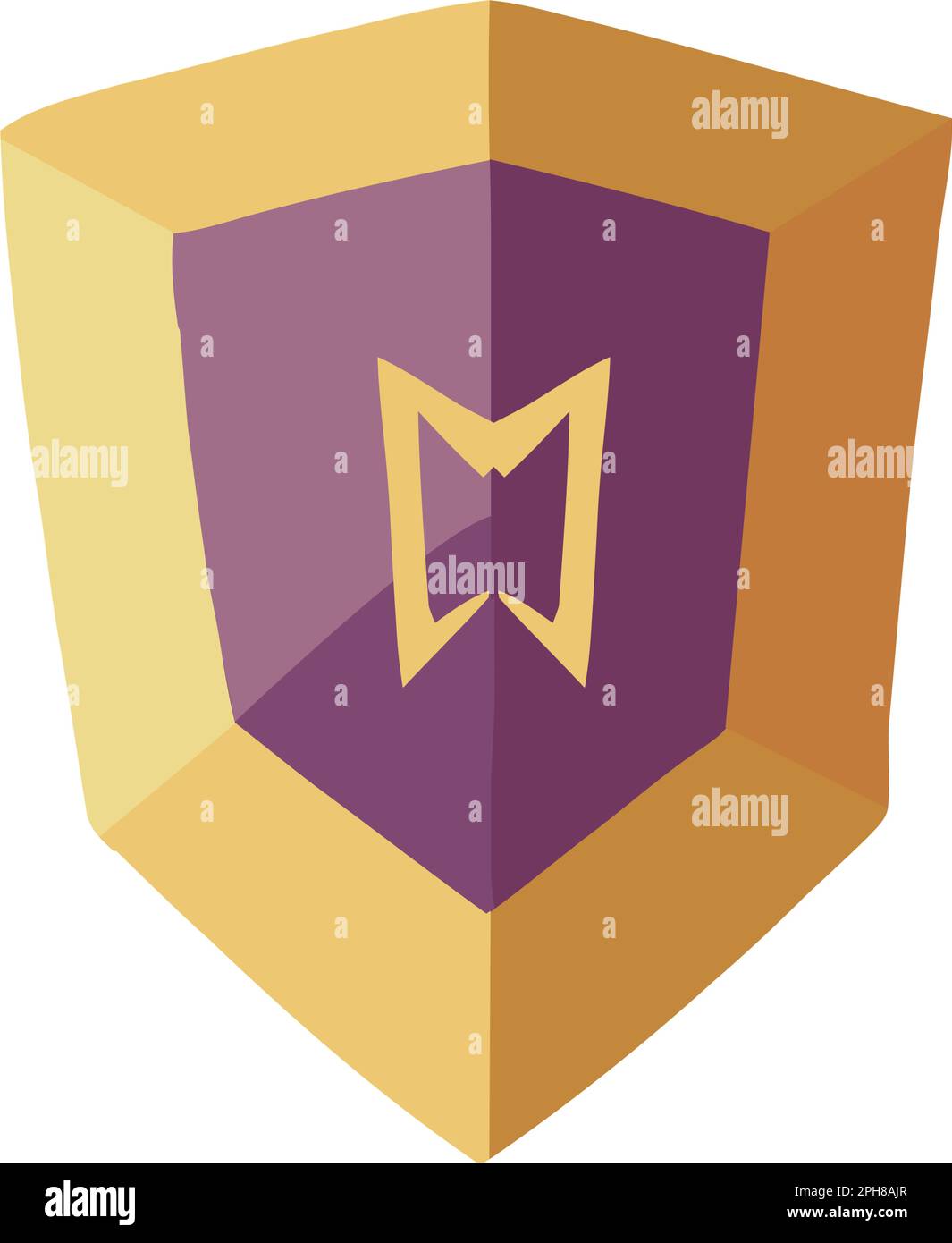 purple shield design Stock Vector Image & Art - Alamy