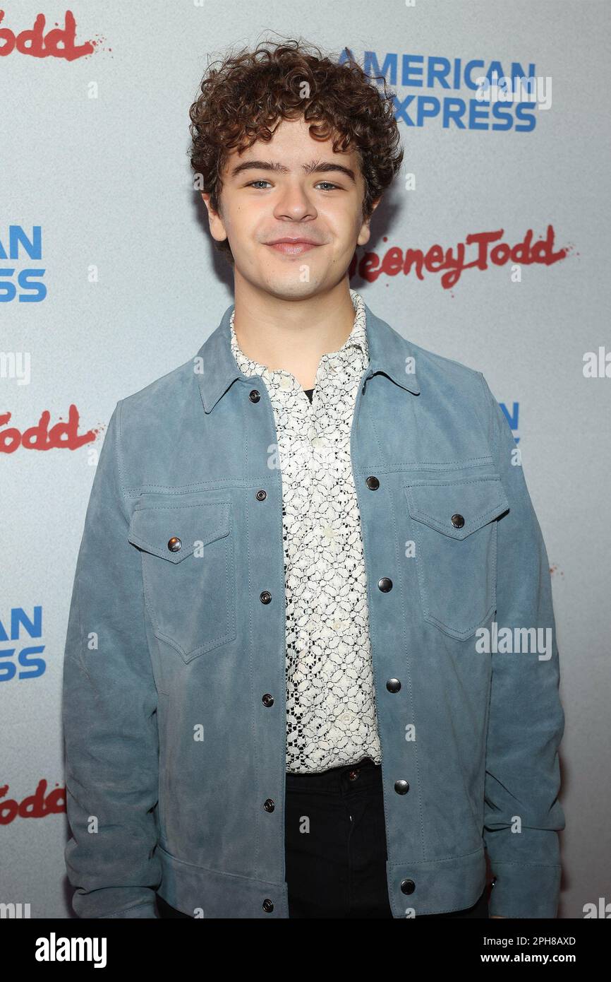 New York, NY, USA. 26th Mar, 2023. Gaten Matarazzo in attendance for ...