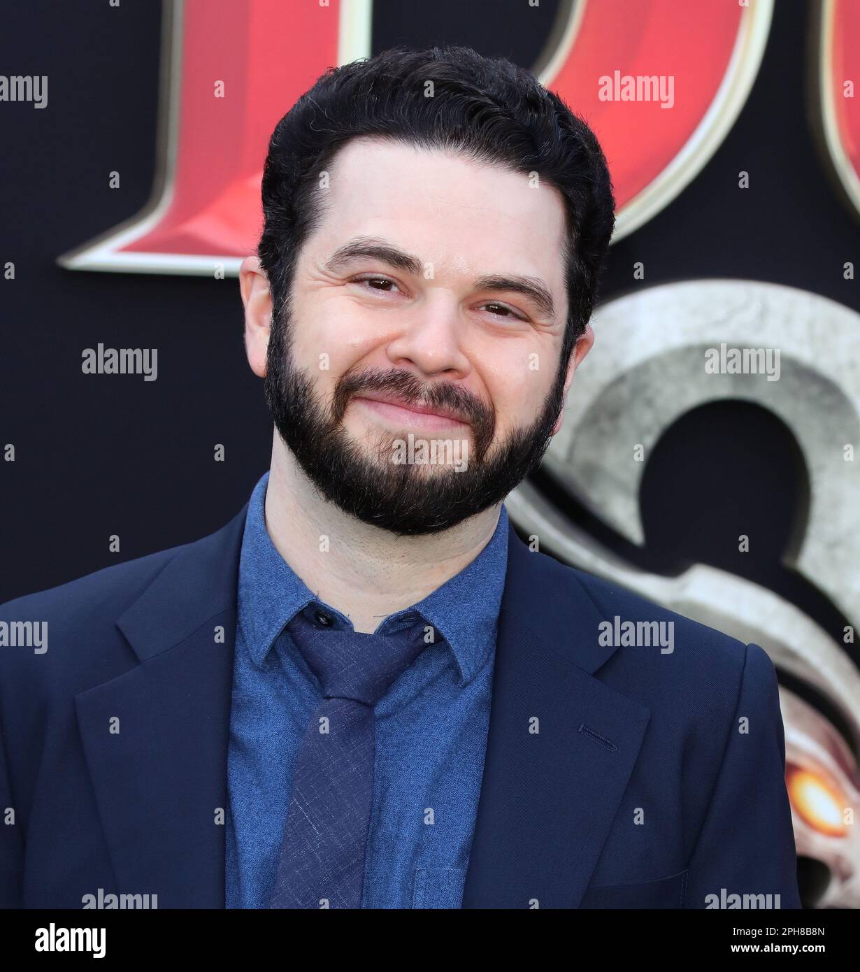 Westwood, USA. 26th Mar, 2023. Sam Levine arrives at The Los Angeles Premiere of Dungeons ...