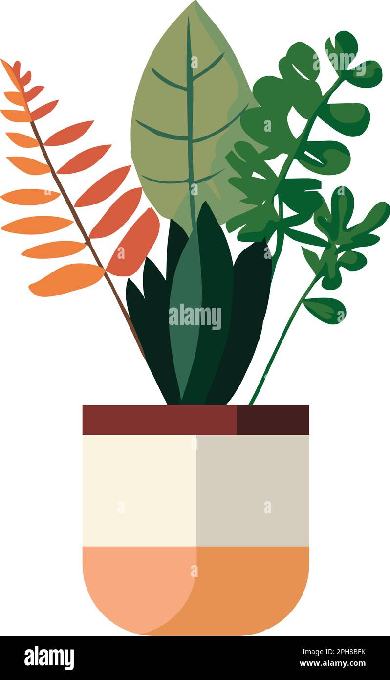 potted plant design Stock Vector Image & Art - Alamy