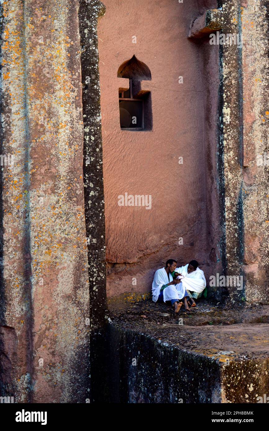 Biete Gabriel-Rufael in Lalibela, Ethiopia Stock Photo - Alamy
