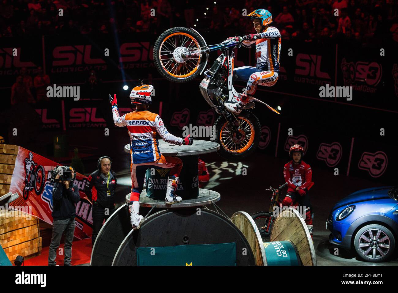 The rider Gabriel Marcelli, from Montesa Honda Team and Toni Bou's ...