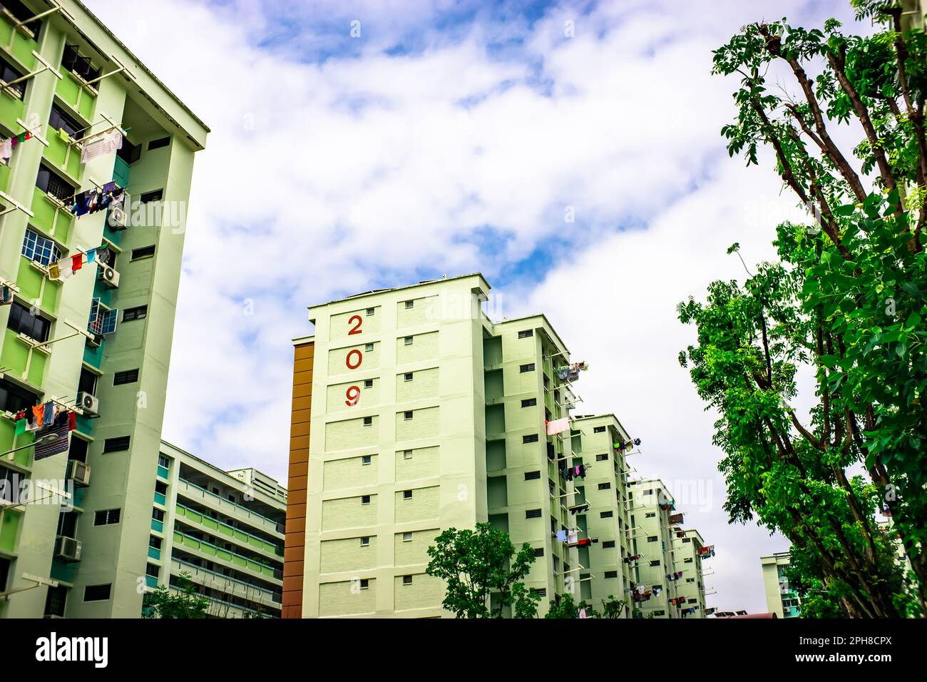 Singapore hdb resident hi-res stock photography and images - Alamy