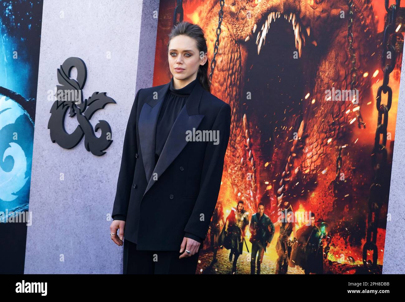 Daisy Head arrives at the Los Angeles premiere of "Dungeons and Dragons ...
