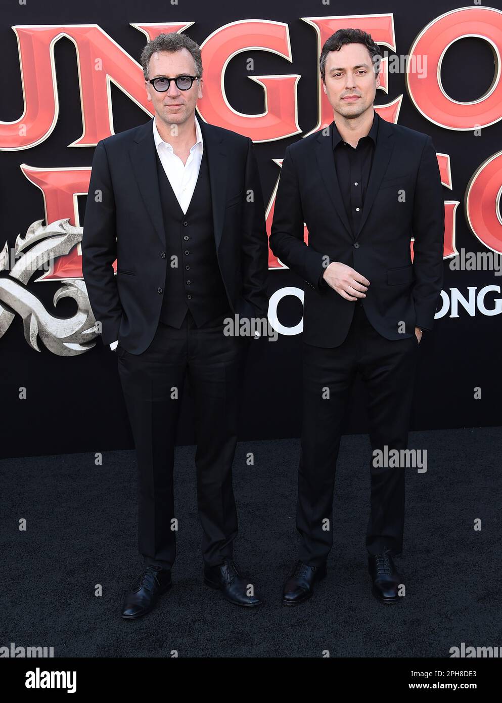 Westwood, USA. 26th Mar, 2023. Jonathan Goldstein and John Francis ...