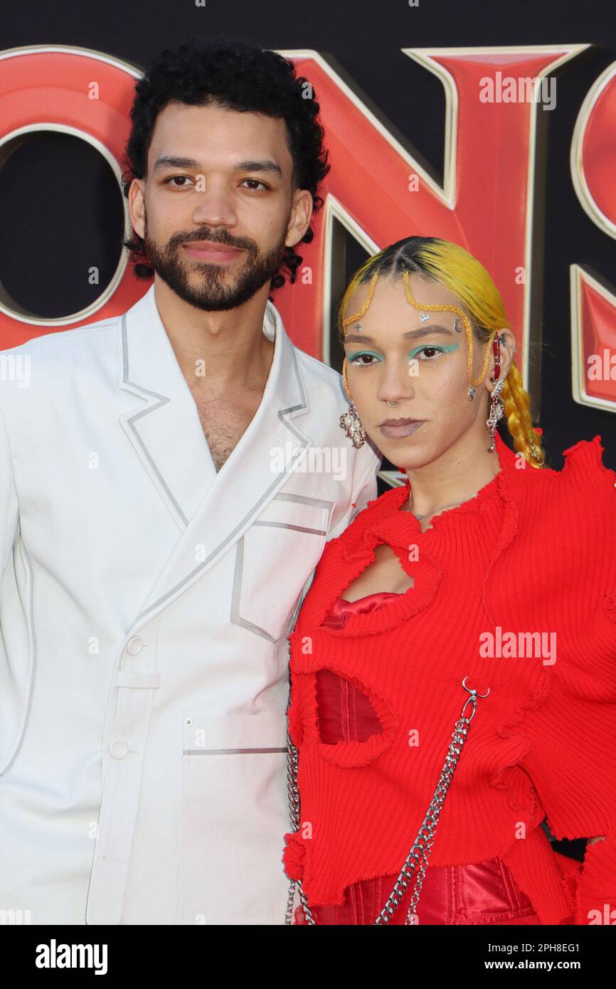 Los Angeles, USA. 26th Mar, 2023. Justice Smith, Cameo Adele 03/26/2023 ...