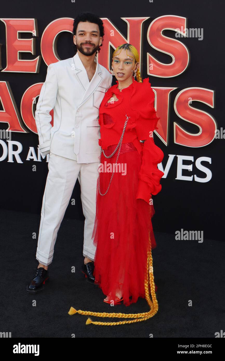 Los Angeles, USA. 26th Mar, 2023. Justice Smith, Cameo Adele 03/26/2023 ...
