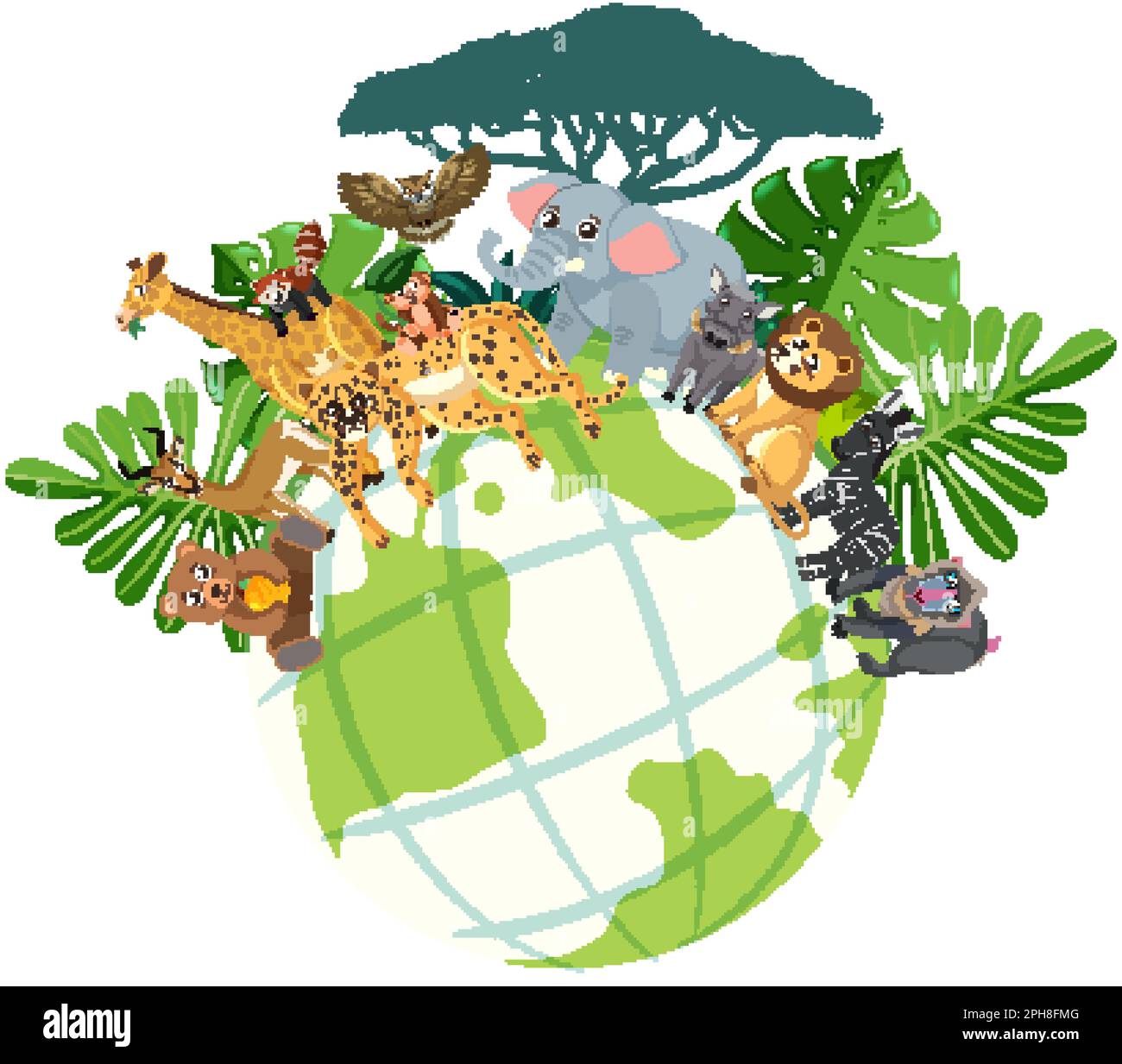 Primate planet Stock Vector Images - Alamy