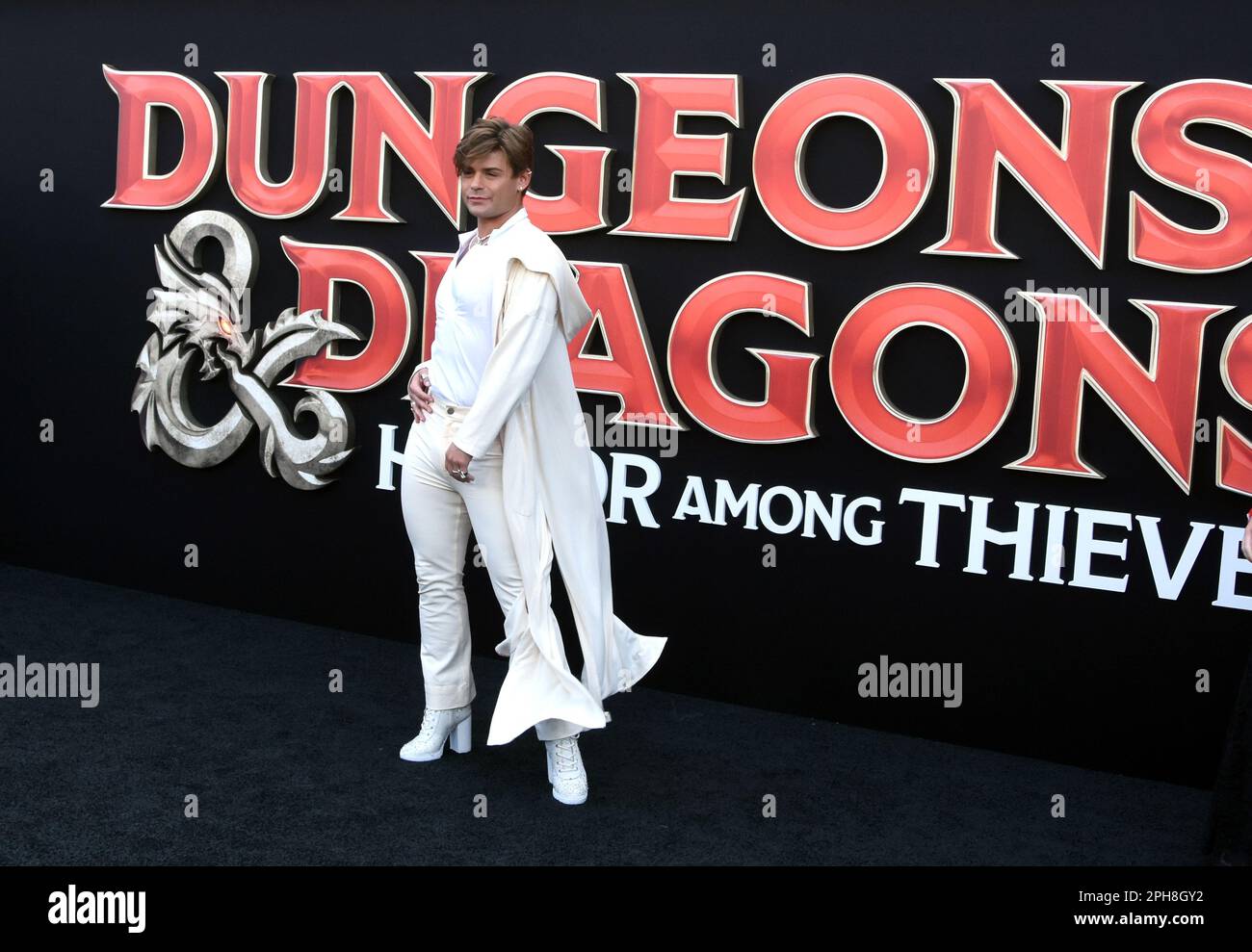 Los Angeles, California, USA 26th March 2023 Actor Garrett Clayton ...