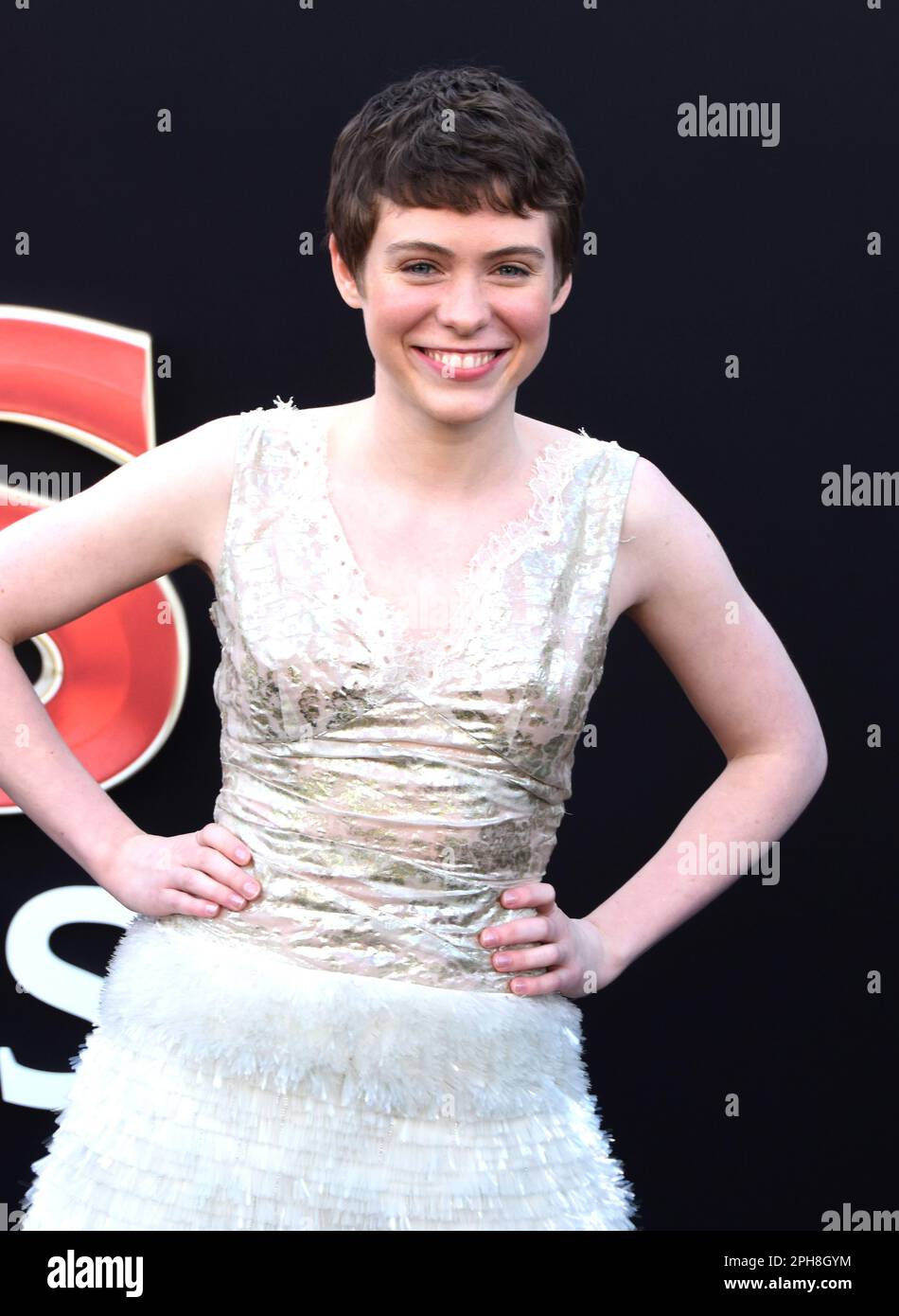Los Angeles, California, USA 26th March 2023 Actress Sophia Lillis ...