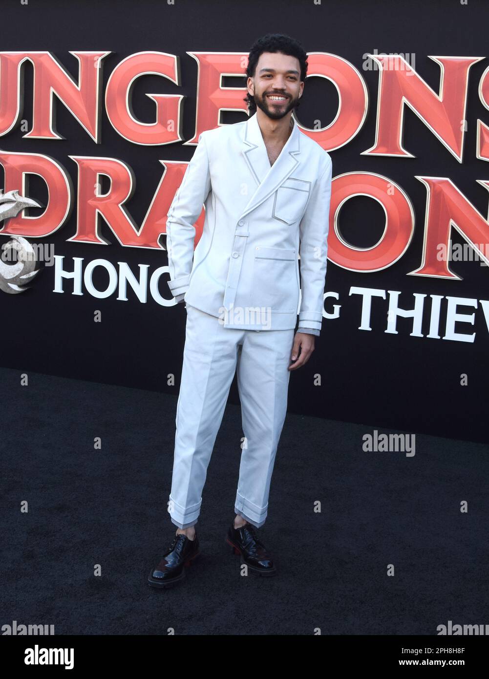 Los Angeles, California, USA 26th March 2023 Actor Justice Smith ...