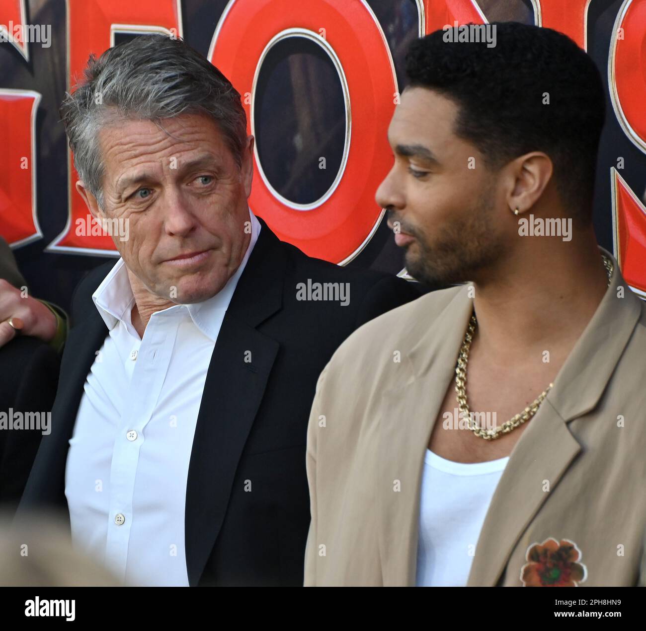 Los Angeles, USA. 26th Mar, 2023. Hugh Grant & Rege-Jean Page at the ...