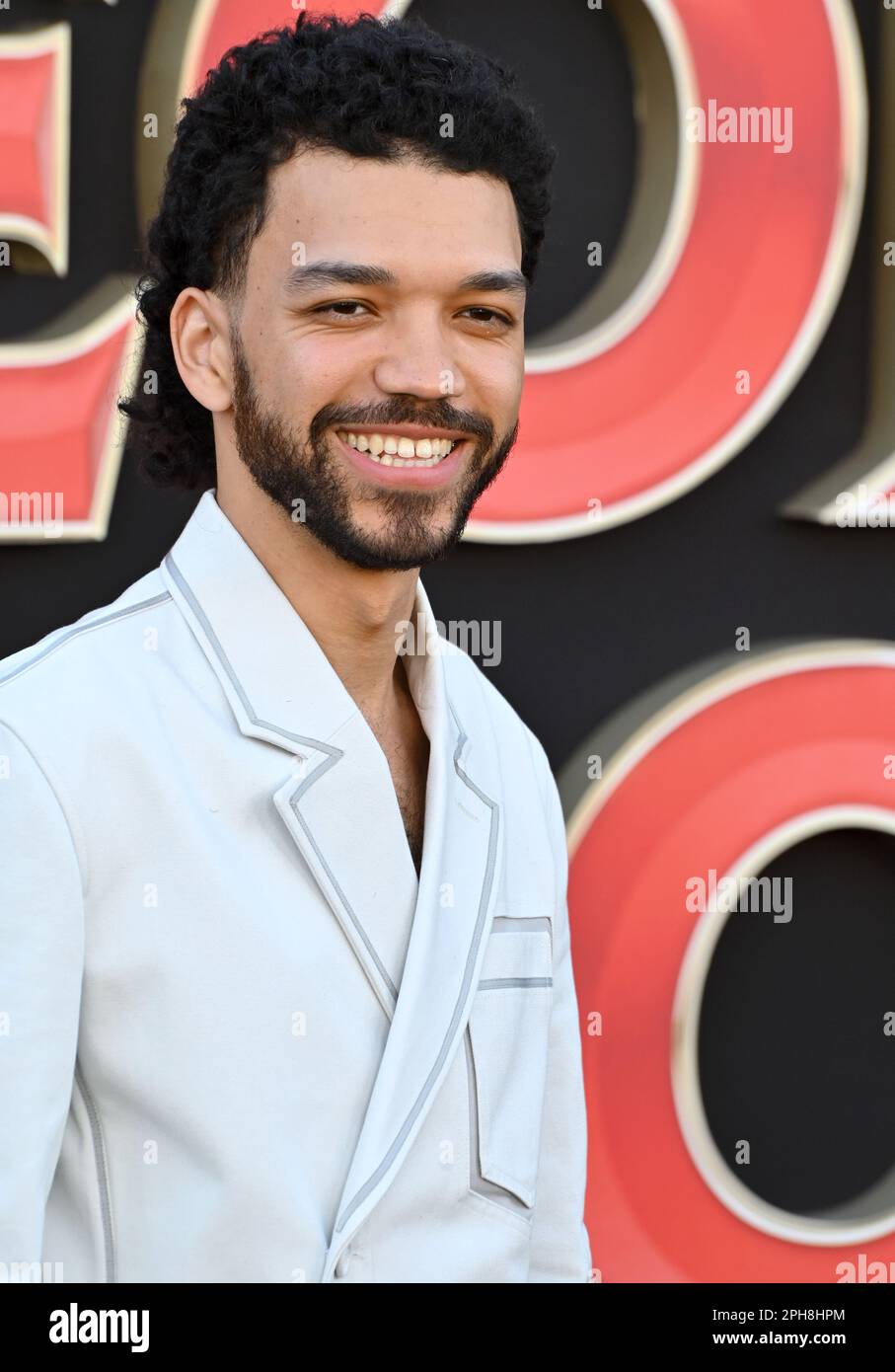 Los Angeles, USA. 26th Mar, 2023. Justice Smith at the premiere for ...
