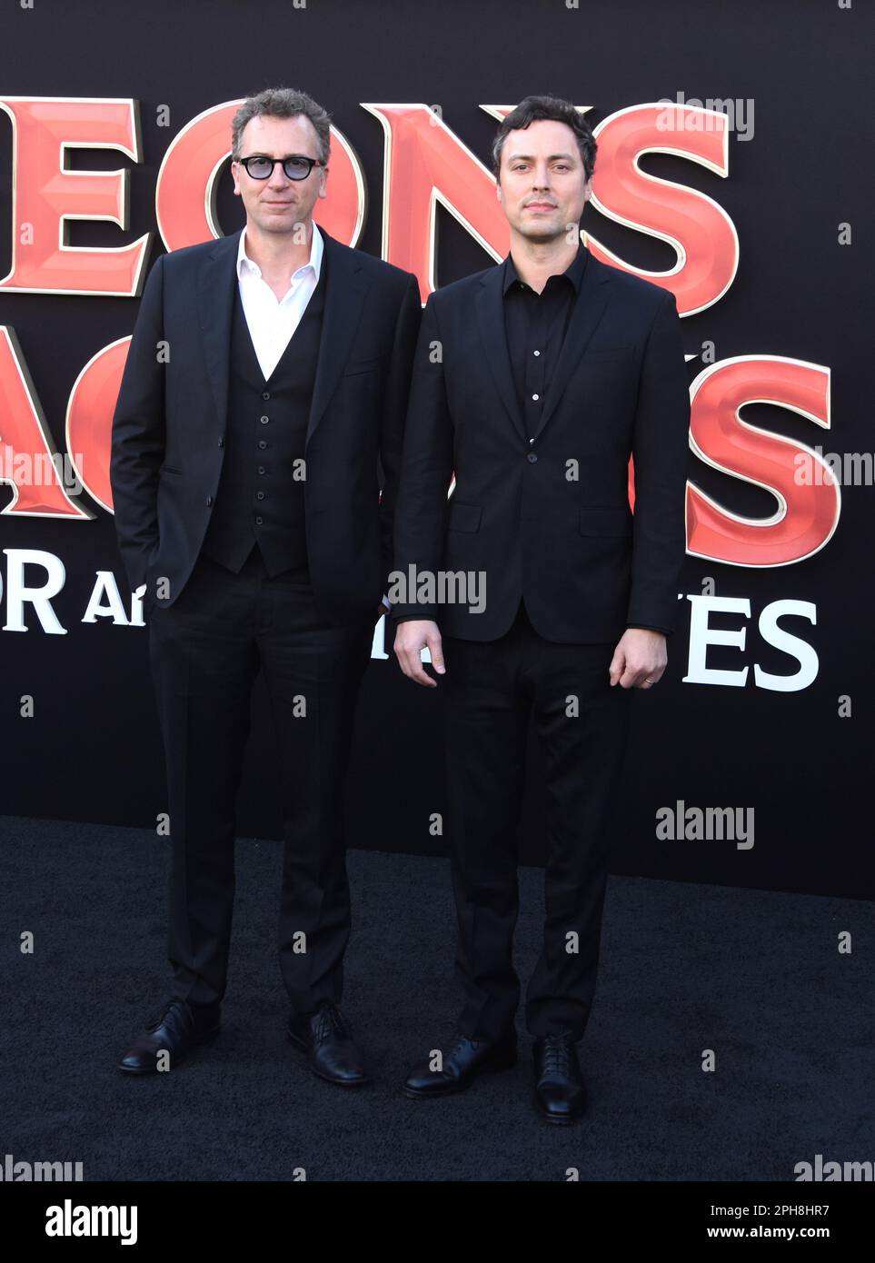 Los Angeles, California, USA 26th March 2023 (L-R) Writer/Director ...