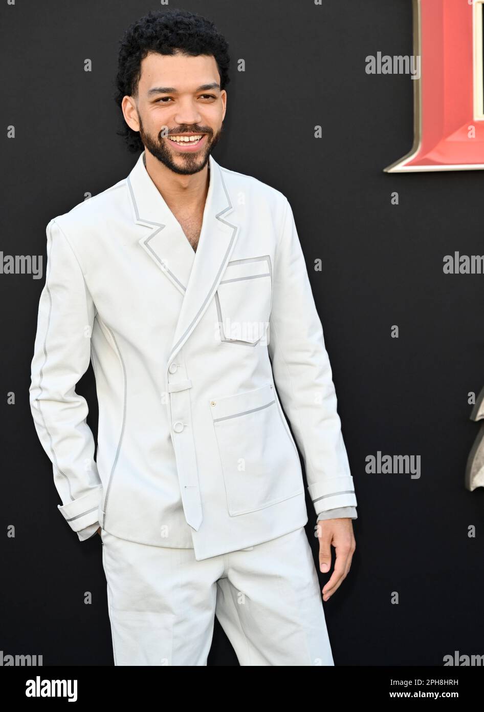 Los Angeles, USA. 26th Mar, 2023. Justice Smith at the premiere for ...
