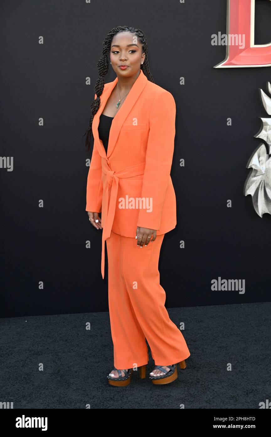 Los Angeles, USA. 26th Mar, 2023. Daniele Lawson at the premiere for ...
