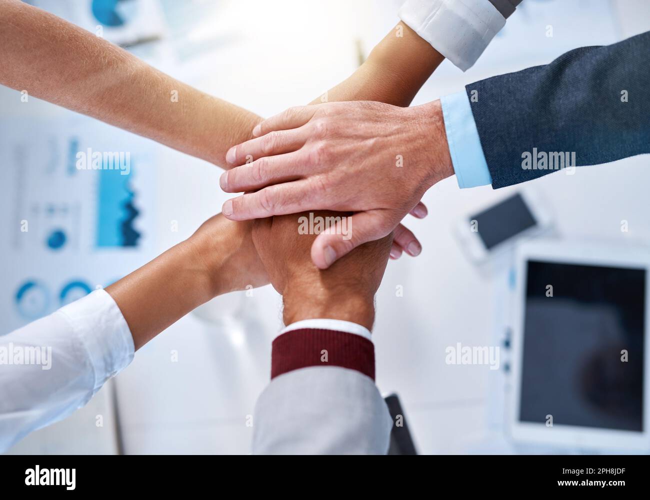 Unity is their greatest advantage. a group of unrecognizable ...