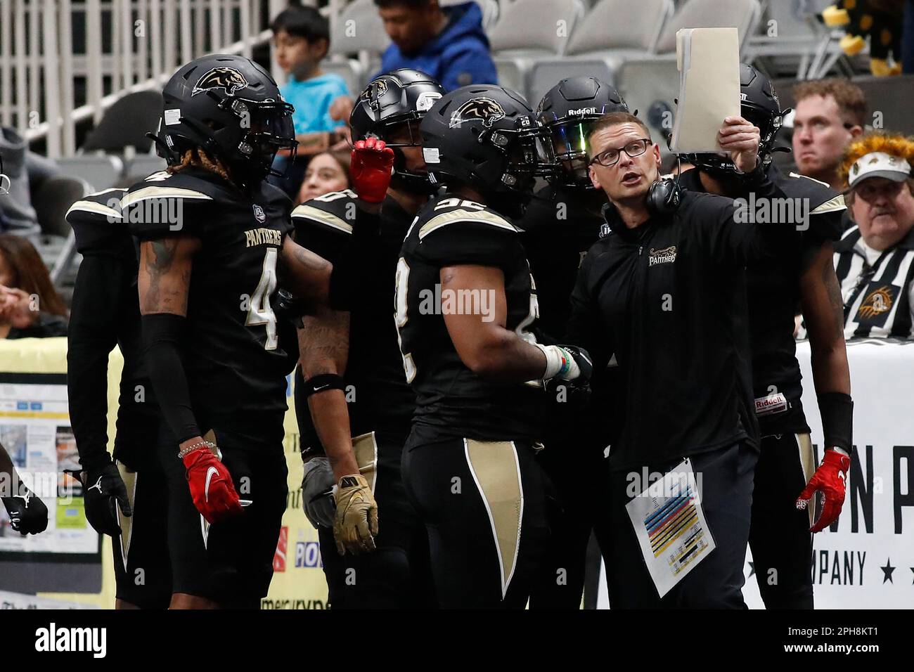 San Jose, California, USA. 26th Mar, 2023. Bay Area Panthers Asst. Head ...