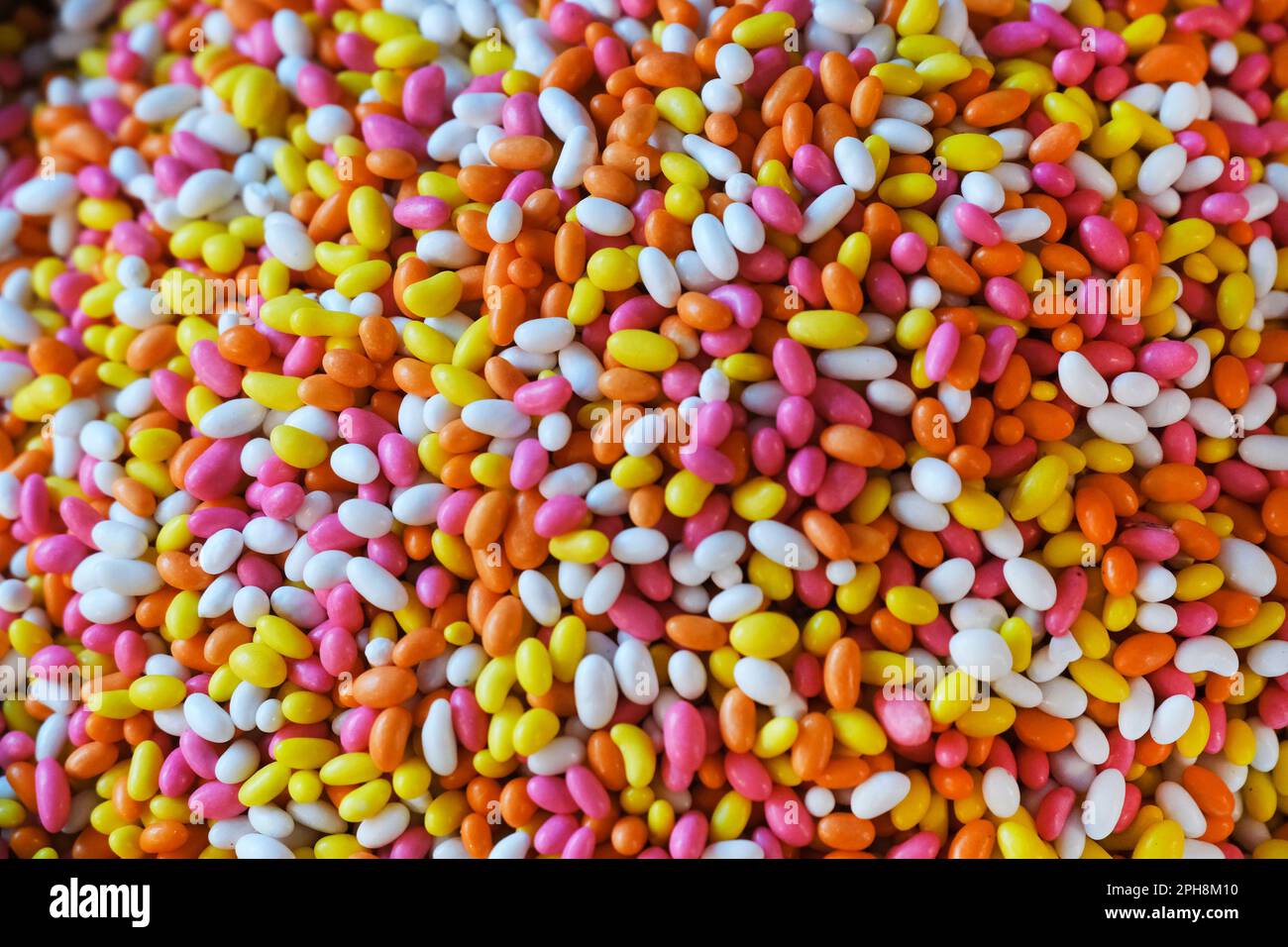 Indian variety of traditional mukhwas (mouth freshener) in bowl for ...
