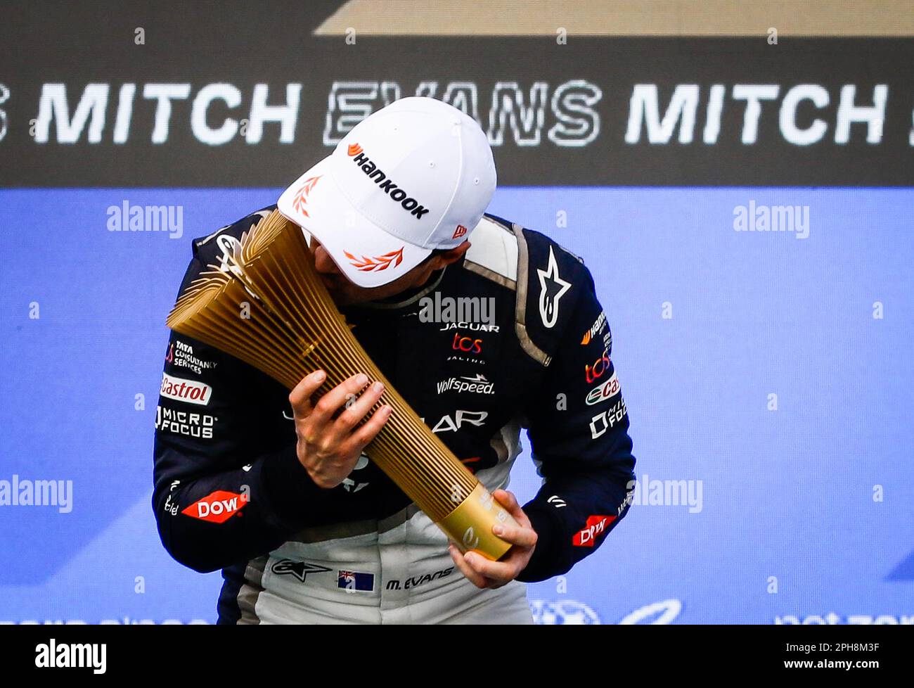 The winner Mitch EVANS (NZL), Jaguar TCS Racing, Jaguar I-Type 6 ...