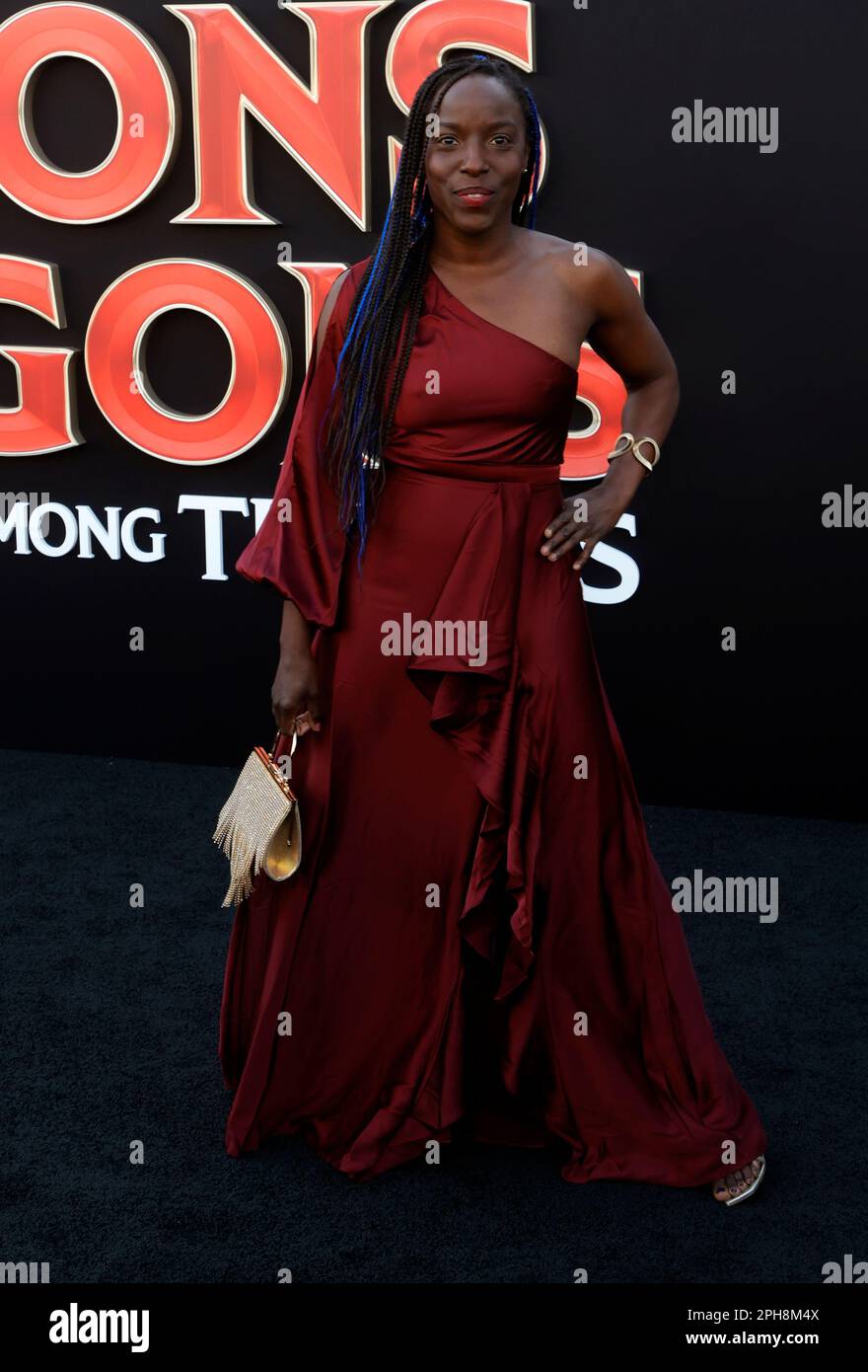 Los Angeles, California, USA. 26th Mar, 2023. Janeshia Adams-Ginyard ...