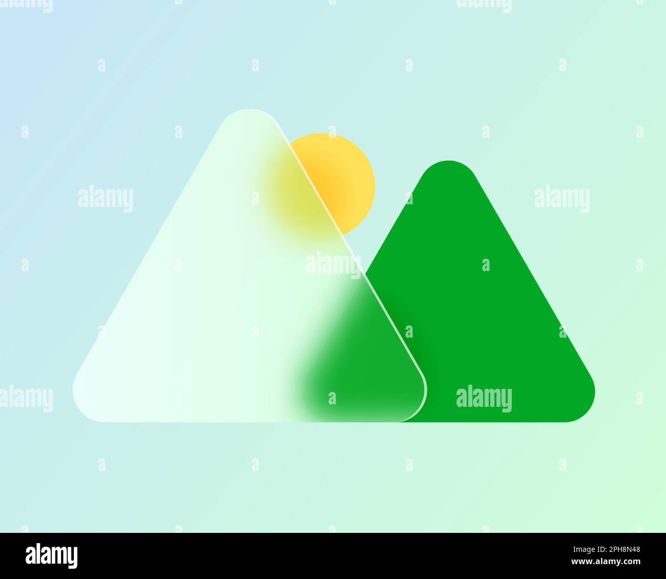 Modern glassmorphism ui button Stock Vector Images - Alamy