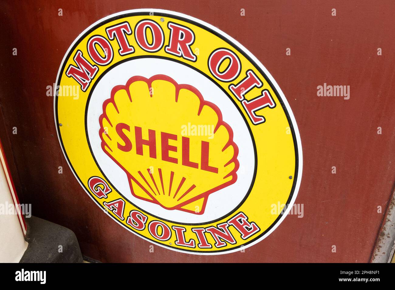 Bordeaux , Aquitaine France - 03 19 2023 : Shell motor oil gasoline ...