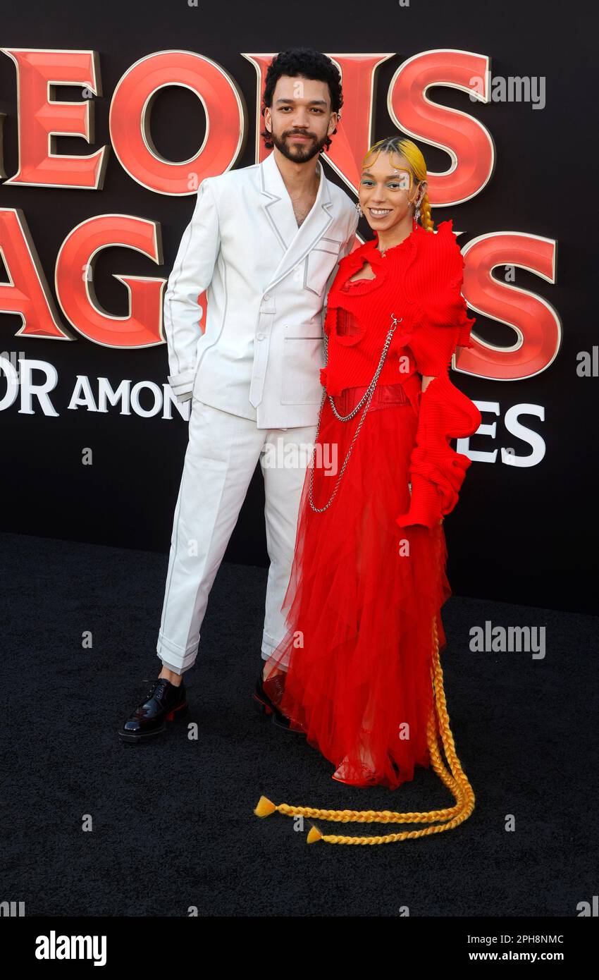 26 March 2023 -Los Angeles, California - Justice Smith, Cameo Adele ...
